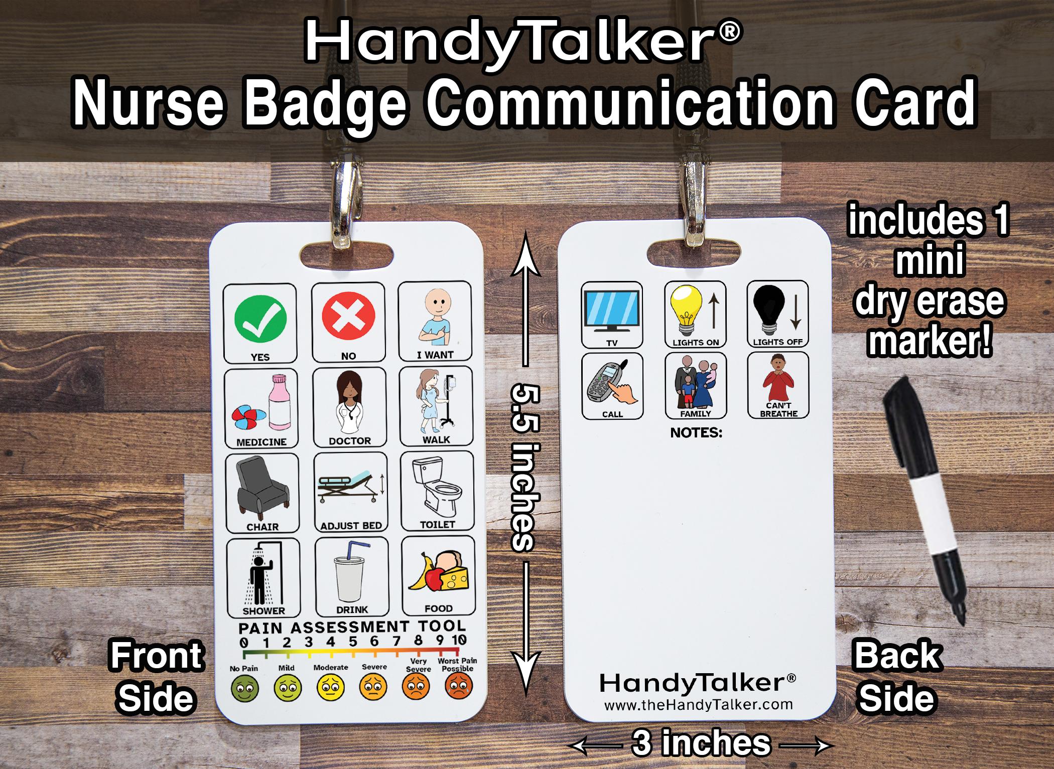 HandyTalker™ Around Town AAC Portable Device – Coatney Creations